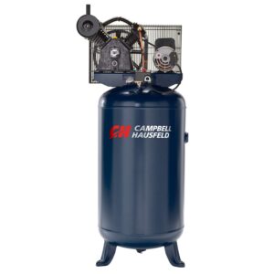 campbell hausfeld 80 gallon vertical 2 stage air compressor (xc802100)