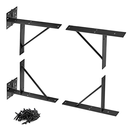 Mofeez Gate Corner Brace Bracket No Sag Kit for Shed Doors, Driveway Gates, Corral Gates,Wood Windows