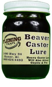 beaver castor lure - 1 oz.