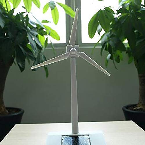 ZAMTAC Mini Solar Wind Power Kids Science Teaching Wind Turbines Solar Assembly kit - (Color: White)