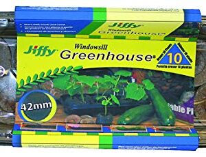 Jiffy J410 42mm Windowsill Greenhouse 10 (Pack of 3)