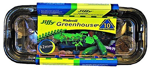 Jiffy J410 42mm Windowsill Greenhouse 10 (Pack of 3)