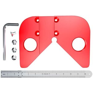 center scribe square center scribe measuring tool aluminum alloy center finder line gauge replaceable ruler