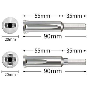 Chuangdi Wire Twisting Tools, Wire Stripper and Twister, Wire Terminals Power Tools for Stripping and Twisting Wire Cable (4 Pieces)