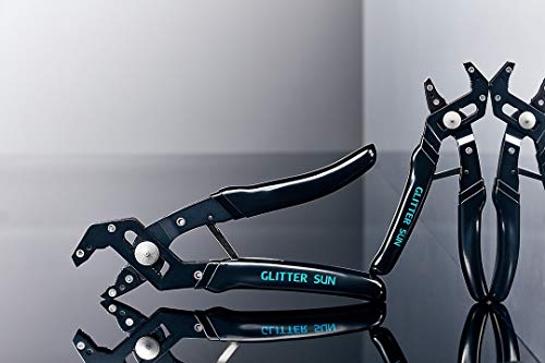 Glitter Sun Robo-Grip Style, Radial Style Jaw, Self Adjusting Pliers (7 inch)