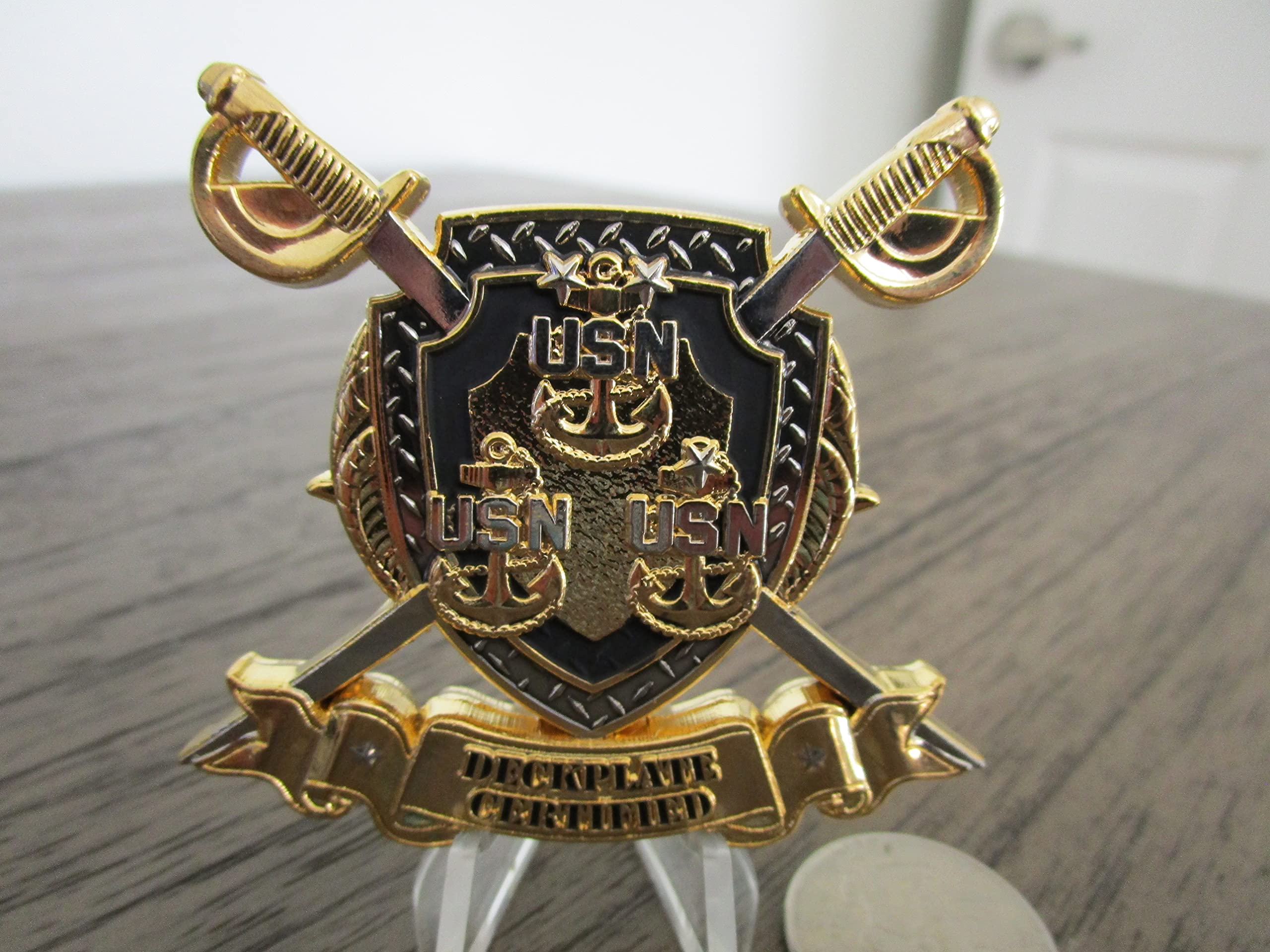 United States Navy The Goat Locker Approved Chief Petty Officer Challenge Coin