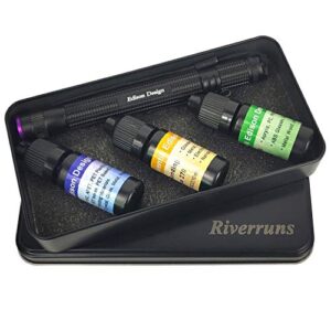 riverruns bonding and welding glue super uv glue plastic, glass and metal uv glue with pen light most versatile application