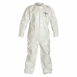 DuPont Industrial & Scientific DuPont TY122S 3XL EACH Disposable Elastic Wrist, Bootie and Hood Tyvek Coverall Suit 1414 White