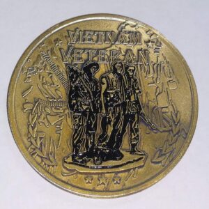 Vietnam Veteran - All Gave Some, Some Gave All Military Challenge Art Coin