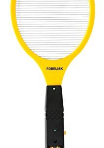 Bug Zapper - Electric Fly Swatter - Mosquito Zapper Killer - Fly Zapper - Electric Fly Swatter Racket for Camping, Travel, Outdoor and Indoor Pest Control (2AA Batteries Included)