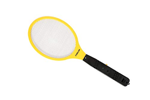 Bug Zapper - Electric Fly Swatter - Mosquito Zapper Killer - Fly Zapper - Electric Fly Swatter Racket for Camping, Travel, Outdoor and Indoor Pest Control (2AA Batteries Included)