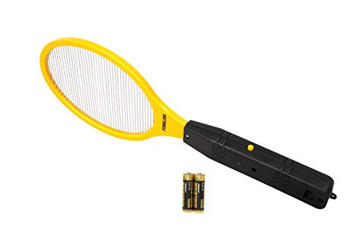 Bug Zapper - Electric Fly Swatter - Mosquito Zapper Killer - Fly Zapper - Electric Fly Swatter Racket for Camping, Travel, Outdoor and Indoor Pest Control (2AA Batteries Included)