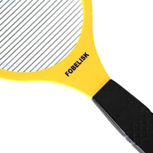 Bug Zapper - Electric Fly Swatter - Mosquito Zapper Killer - Fly Zapper - Electric Fly Swatter Racket for Camping, Travel, Outdoor and Indoor Pest Control (2AA Batteries Included)