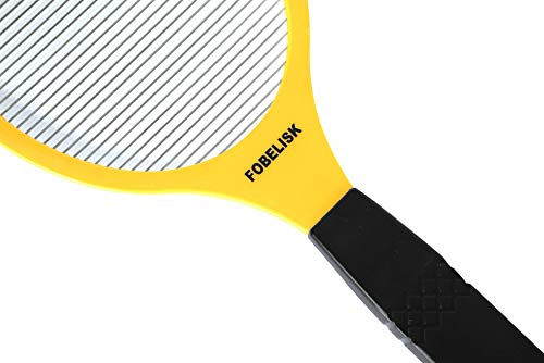 Bug Zapper - Electric Fly Swatter - Mosquito Zapper Killer - Fly Zapper - Electric Fly Swatter Racket for Camping, Travel, Outdoor and Indoor Pest Control (2AA Batteries Included)