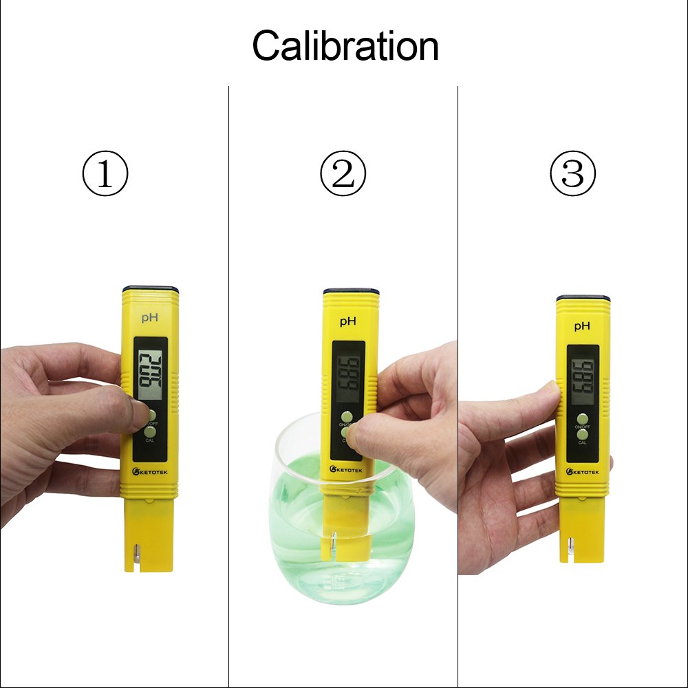 KETOTEK Water Quality Test Meter, PH Meter TDS Meter 2 in 1 Kit with 0-16.00 ph and 0-9990 ppm Measure Range for Hydroponics, Aquariums, Drinking Water, RO System, Fishpond and Swimming Pool…