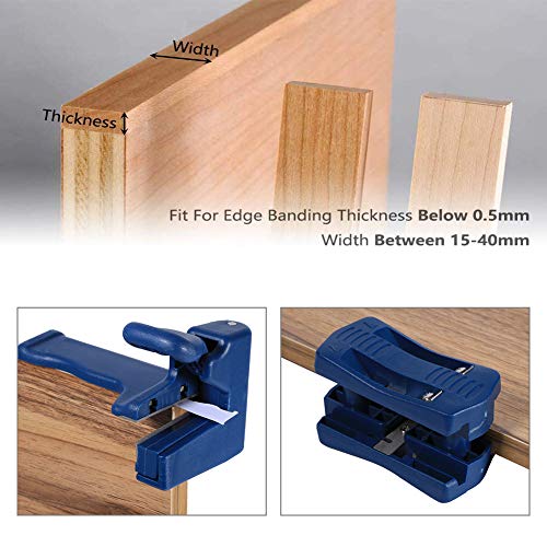 Woodworking Trimmer Double Cutter Set Furniture Wood for Machining DIY Cutting Tools with Tool Blades