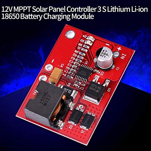 3S 12.6V 18650 Lithium Battery Charging MPPT Solar Controller 3A Charger Module Regulator