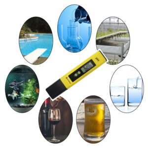 KETOTEK Digital PH Meter, PH Meter with ATC, Water PH Test Meter with 0.00-16.00ph Measure Range for Drinking Water, Hydroponics, Aquariums, Swimming Pools. High Accuracy 0.01 PH Pen Tester…