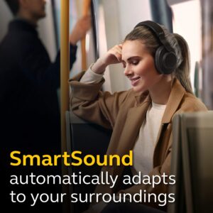 Jabra Elite 85h Wireless Noise-Canceling, Copper Black – Over Ear Bluetooth Headphones Compatible with iPhone & Android - Built-in Microphone, Long Battery Life - Rain & Water Resistant