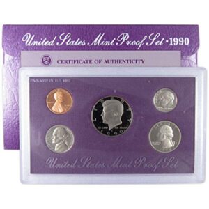 1990 s us proof set superb gem uncirculated