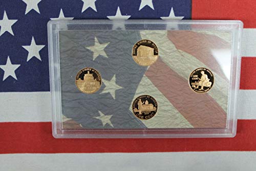 2009 S Lincoln Penny Bicentennial Proof Set - 4 coins - Original Composition - Cent US Mint GEM Proof No Box or COA