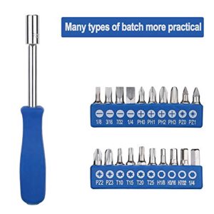 DEKOPRO 118 Piece Tool Kit Professional Auto Repair Tool Set Combination Package Socket Wrench with Most Useful Mechanics Tools