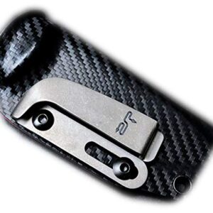 K-Sheath Clip- New Titanium Alloy Clip Fast Scabbard Clip for Kydex Sheath (Left-Clip Type)