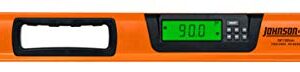 Johnson Level & Tool 1760-4800 Digital Box Level, 48", Orange, 1 Level