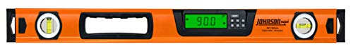 Johnson Level & Tool 1760-4800 Digital Box Level, 48", Orange, 1 Level