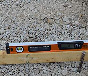 Johnson Level & Tool 1760-4800 Digital Box Level, 48", Orange, 1 Level