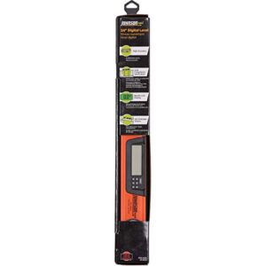 Johnson Level & Tool 1760-4800 Digital Box Level, 48", Orange, 1 Level