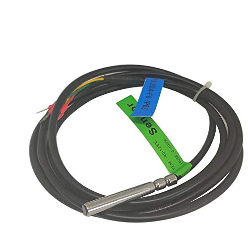 Taidacent Corrosion and Acid Resistance I2c Digital Temperature Temp and Humidity Meter Soil Moisture Sensor Probe (SHT35)