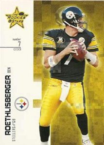 2007 leaf rookies and stars #74 ben roethlisberger steelers nfl football card nm-mt