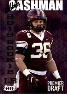 2019 sage hit premier draft high series #85 blake cashman rc rookie minnesota football trading card