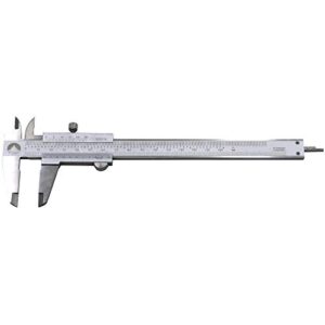 oudtinx professional caliper vernier caliper stainless steel hardened chromeplated inch/metric 0-6"/150mmx0.001"/0.02mm