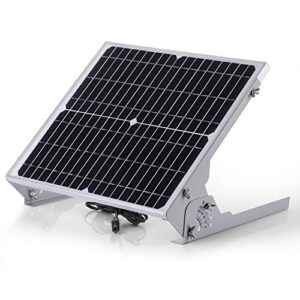 suner powe adjustable solar panel mount racks - folding mounting tilt brackets for wall, roof, rv and off grid solar system