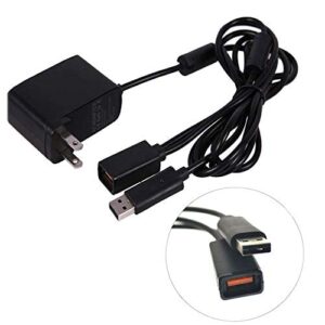 StyleZ Power Supply AC Adapter Cable USB Charger with US Plug for Microsoft Xbox 360 Kinect Motion Sensor System