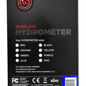 Tilt Wireless Hydrometer and Thermometer (Blue)