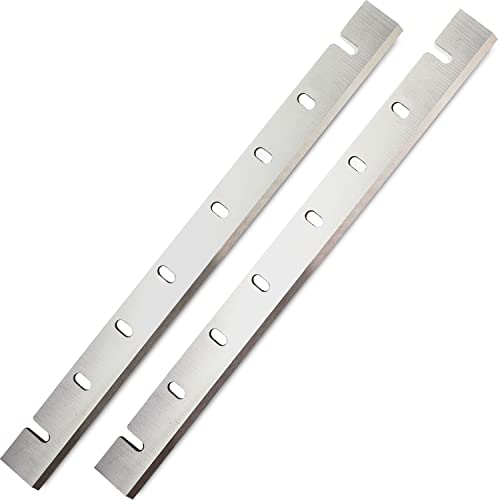 Planer Blades Knives HSS for DeWalt DW733 DW7332 Thickness Planers with 12.5 Inches Replacement Heat Treated 1 Set (2 pcs)