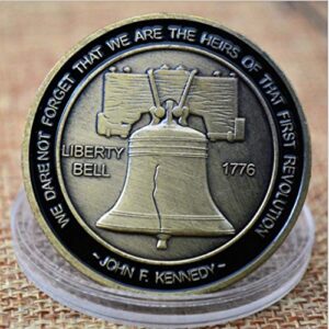 Don't Tread on Me - Liberty Bell Challenge Coin - Designed by Military Veterans!