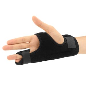 Soles Neoprene Boxer Break Metacarpal Splint Brace Fits both Left/Right Hand, Finger Splint