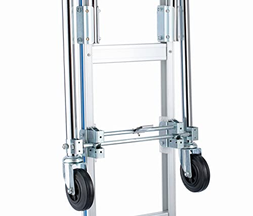 SHZOND Aluminum Hand Truck 2 in 1 Convertible Hand Truck 1000 LBS Capacity Hand Truck and Dolly Utility Cart