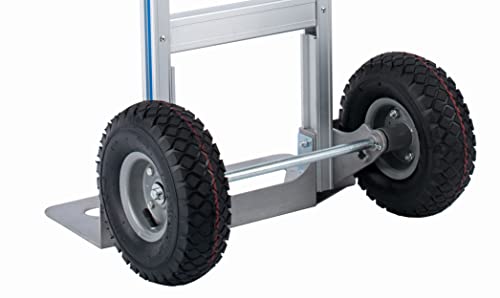 SHZOND Aluminum Hand Truck 2 in 1 Convertible Hand Truck 1000 LBS Capacity Hand Truck and Dolly Utility Cart