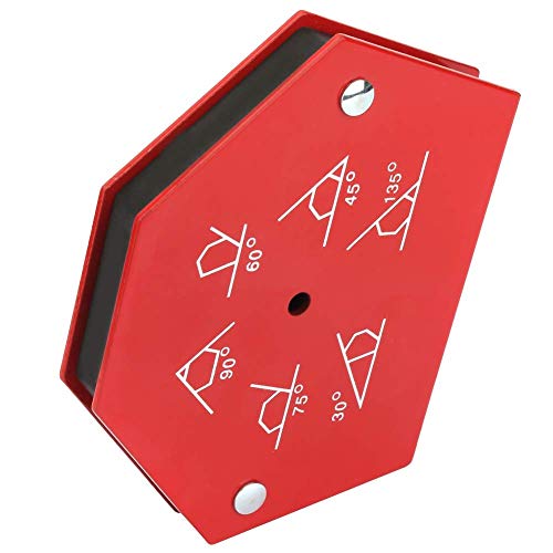 FTVOGUE Welding Holder Multi-angle Six Sides Magnet Stand Arrows Magnetic Welder Fixing Tool 30°60°45°75°90°135°(50LBS)