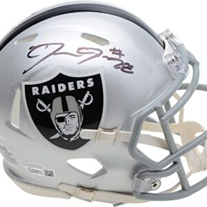 Josh Jacobs Las Vegas Raiders Autographed Riddell Speed Mini Helmet - Autographed NFL Mini Helmets