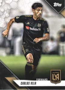 2019 topps mls #79 carlos vela los angeles football club soccer card