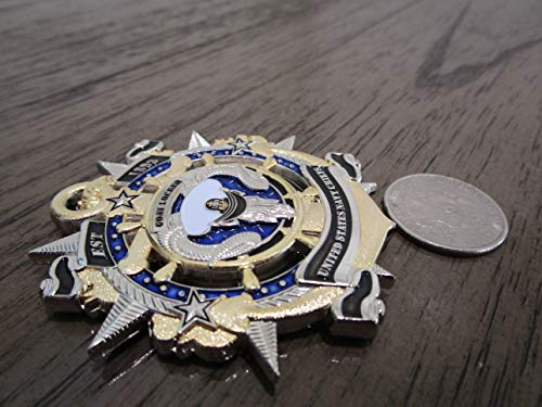 United States Navy Chiefs Mess * Goat Locker Compass Navy Chief CPO Challenge Coin