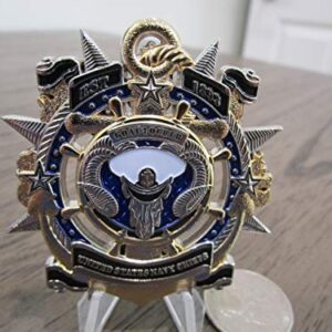 United States Navy Chiefs Mess * Goat Locker Compass Navy Chief CPO Challenge Coin