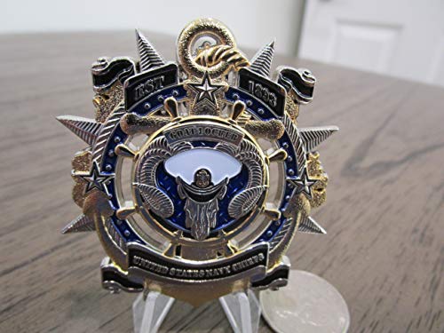 United States Navy Chiefs Mess * Goat Locker Compass Navy Chief CPO Challenge Coin