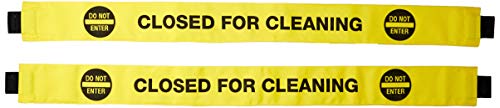 Haylins Restroom Closed for Cleaning Sign (2 Pack) with Do Not Enter and Magnetic Restroom signs